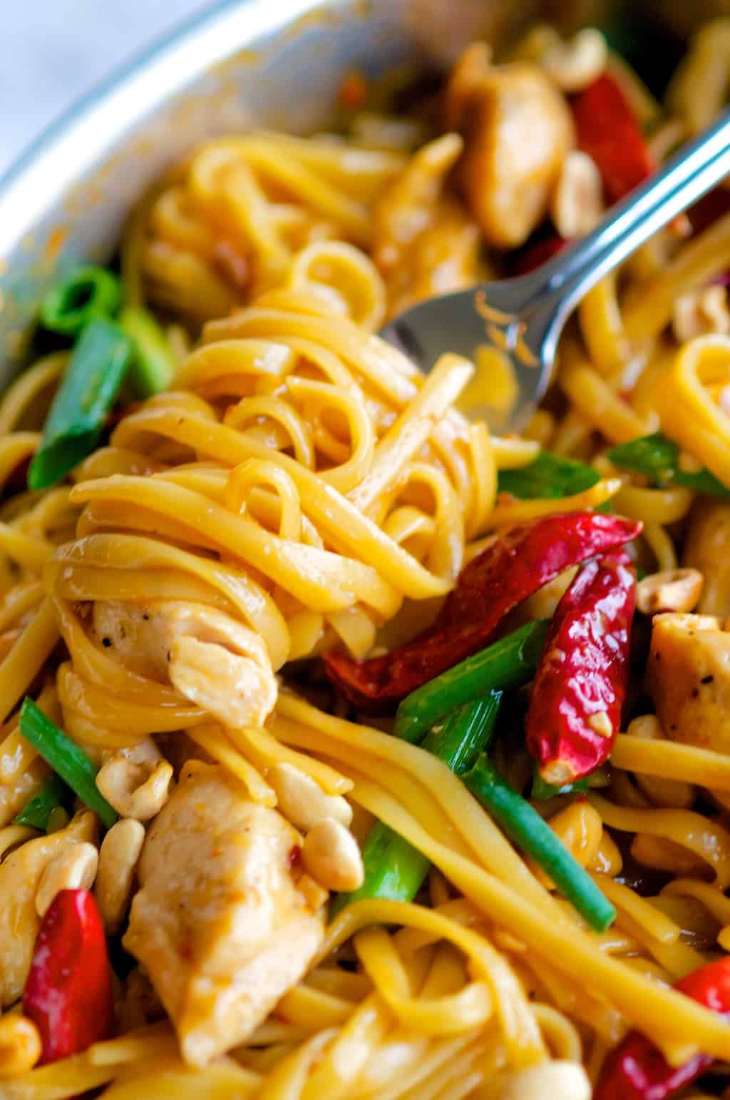 CPK's Kung Pao Chicken Pasta - Aberdeen's Kitchen