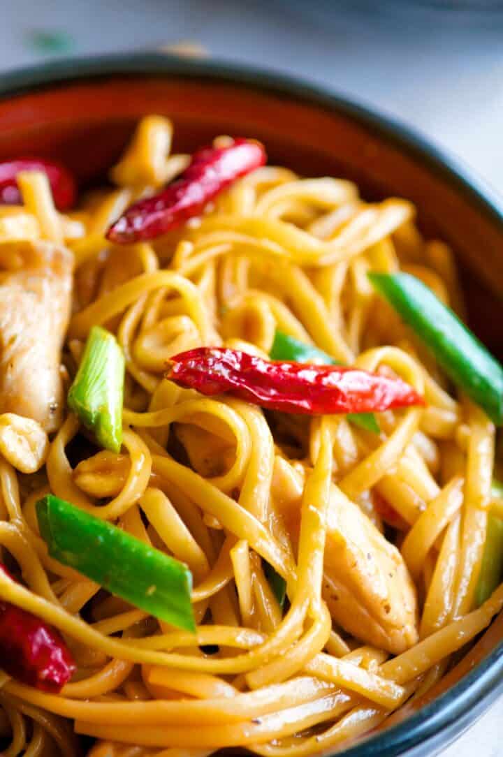 CPK's Kung Pao Chicken Pasta - Aberdeen's Kitchen
