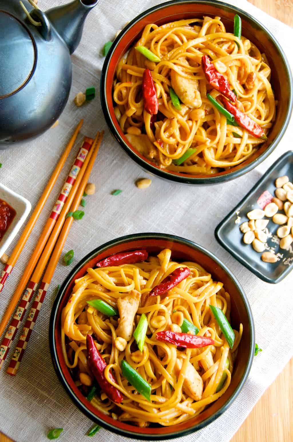 CPK's Kung Pao Chicken Pasta - Aberdeen's Kitchen