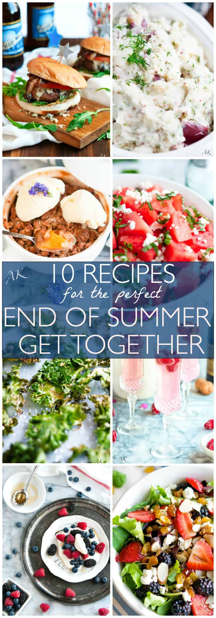 10 Recipes for the Perfect End Summer Get Together - Aberdeen's Kitchen