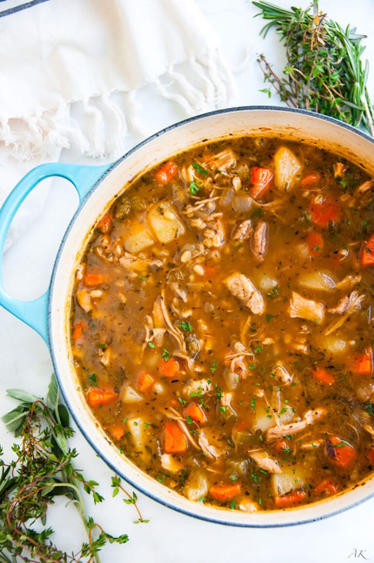 Chicken and Barley Stew - Aberdeen's Kitchen