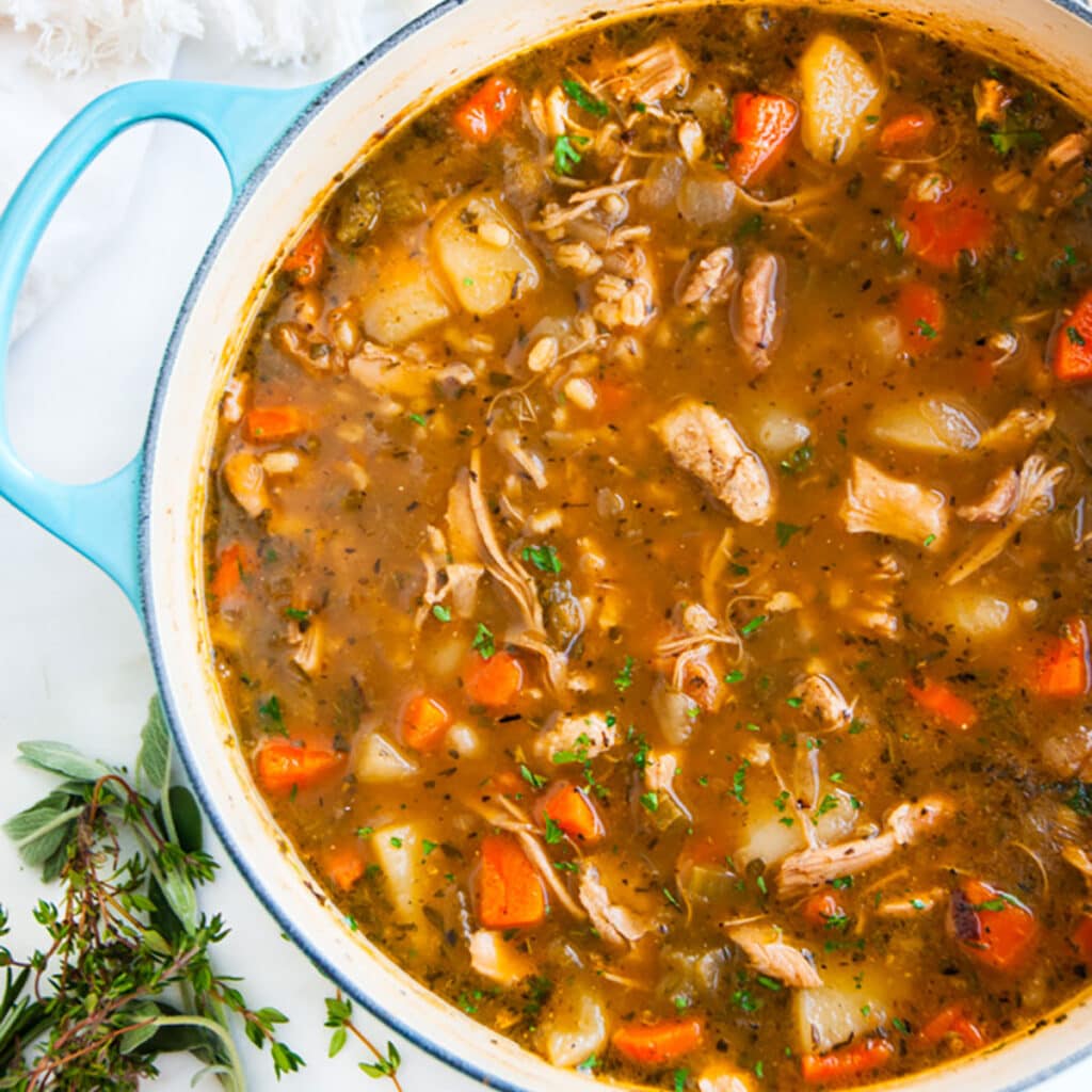 Chicken and Barley Stew - Aberdeen's Kitchen
