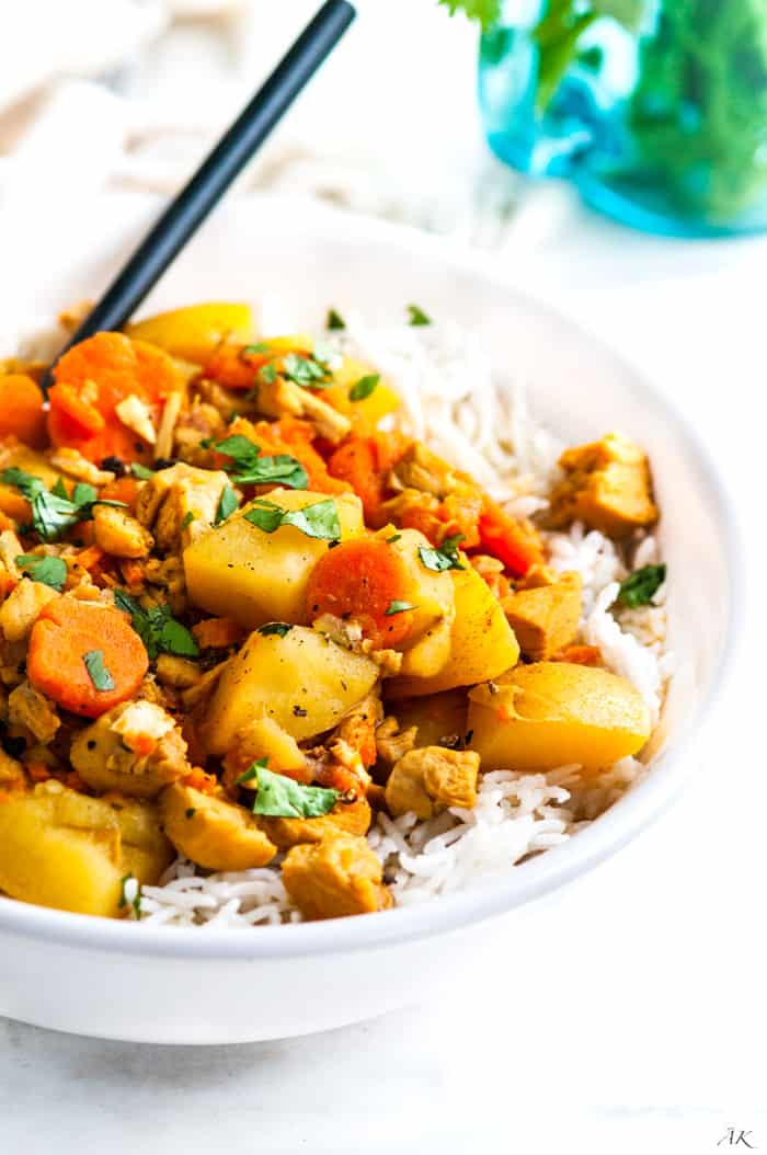 Curried Chicken Stew - Aberdeen's Kitchen