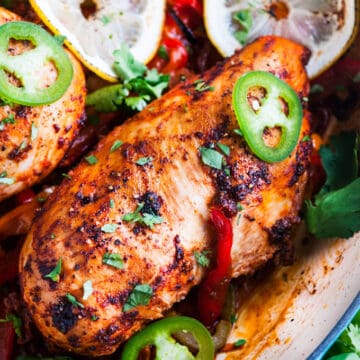 Spicy Red Pepper Lemon Chicken - Aberdeen's Kitchen