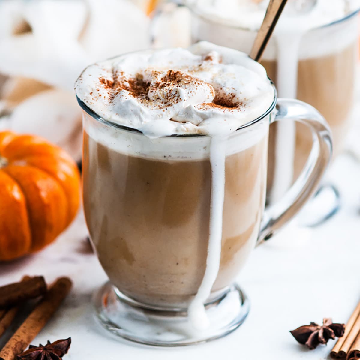 Pumpkin Spice Chai Latte (with real pumpkin!) - Aberdeen's Kitchen