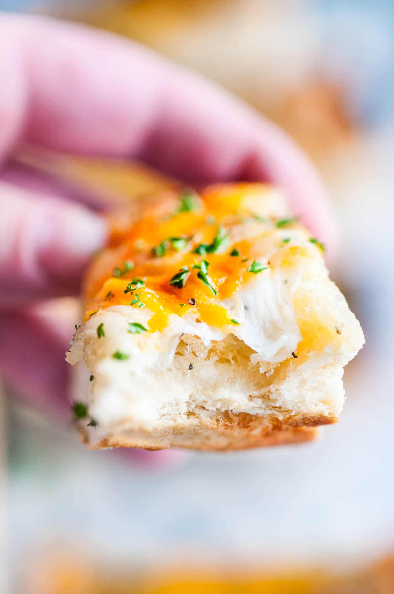 Three Cheese Garlic Herb Bread - Aberdeen's Kitchen