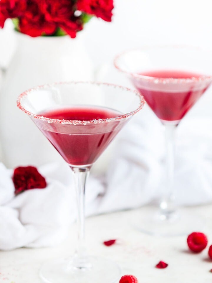 Raspberry Lemon Drop Cocktail - Aberdeen's Kitchen