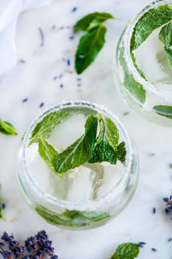 Lavender Mint Prosecco Spritzer - Aberdeen's Kitchen