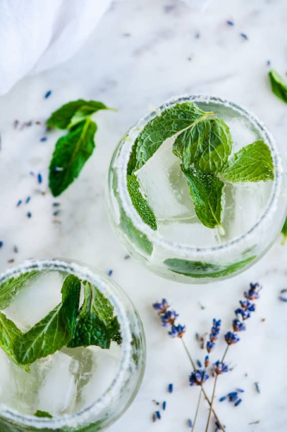Lavender Mint Prosecco Spritzer - Aberdeen's Kitchen