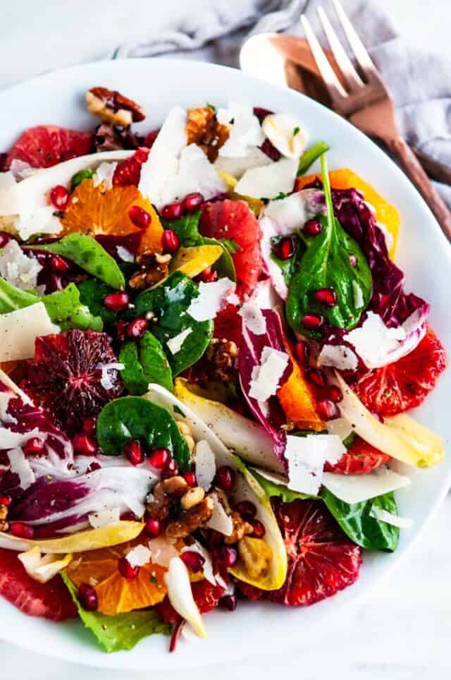 Winter Greens Citrus Salad - Aberdeen's Kitchen