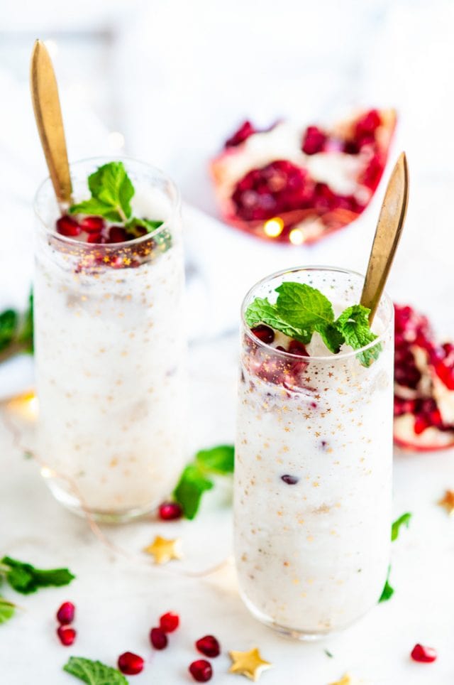 White Christmas Coconut Whiskey Cocktail - Aberdeen's Kitchen