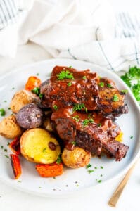 Mole Braised Beef Short Ribs - Aberdeen's Kitchen