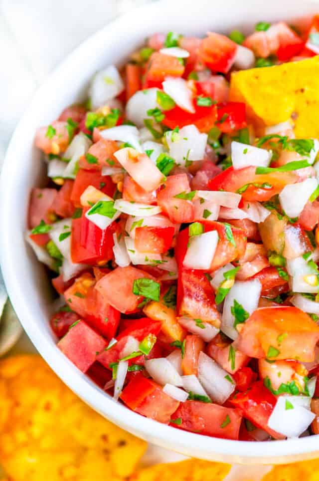 Classic Pico de Gallo Salsa - Aberdeen's Kitchen