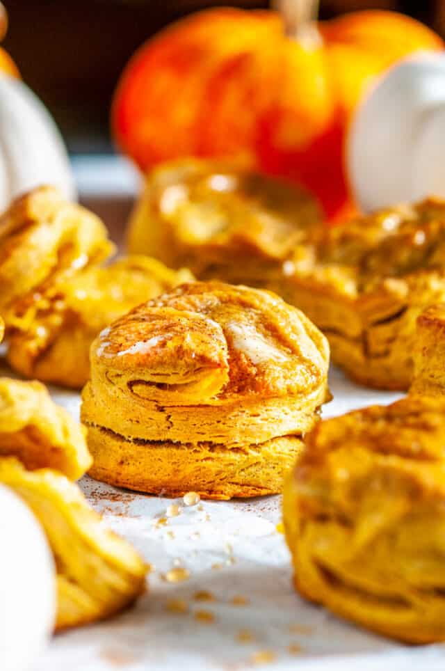 Best Ever Pumpkin Buttermilk Biscuits - Aberdeen's Kitchen