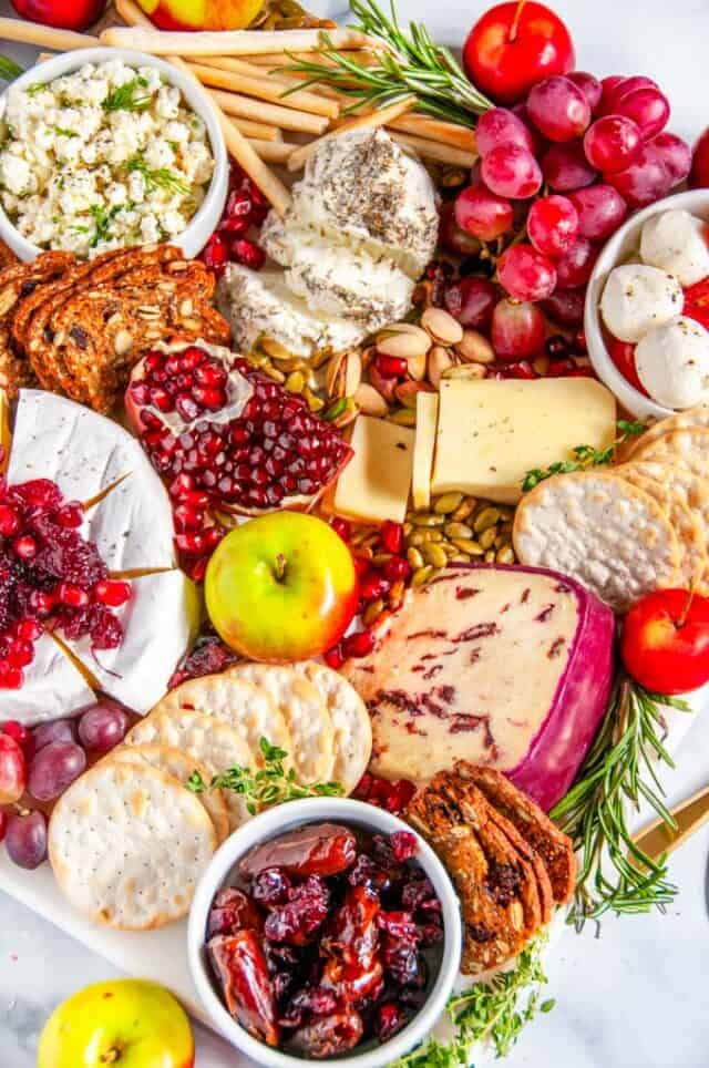 Festive Winter Cheese Board - Aberdeen's Kitchen