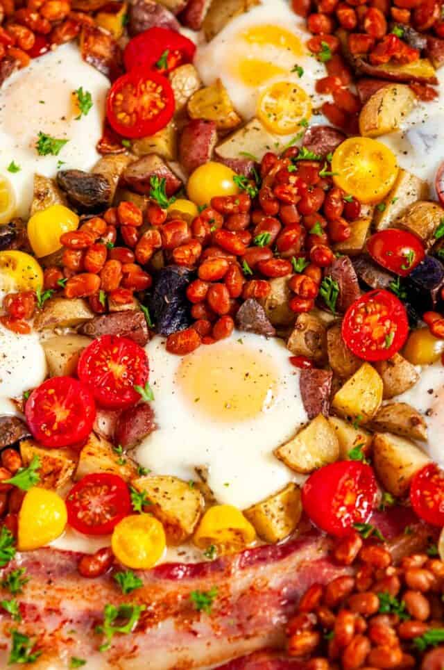 Sheet Pan Full English Breakfast - Aberdeen's Kitchen