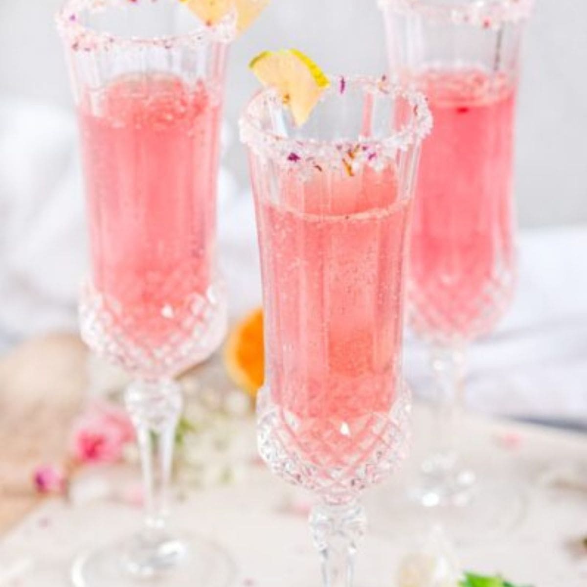 Sparkling Raspberry Rose Spritzer - Aberdeen's Kitchen