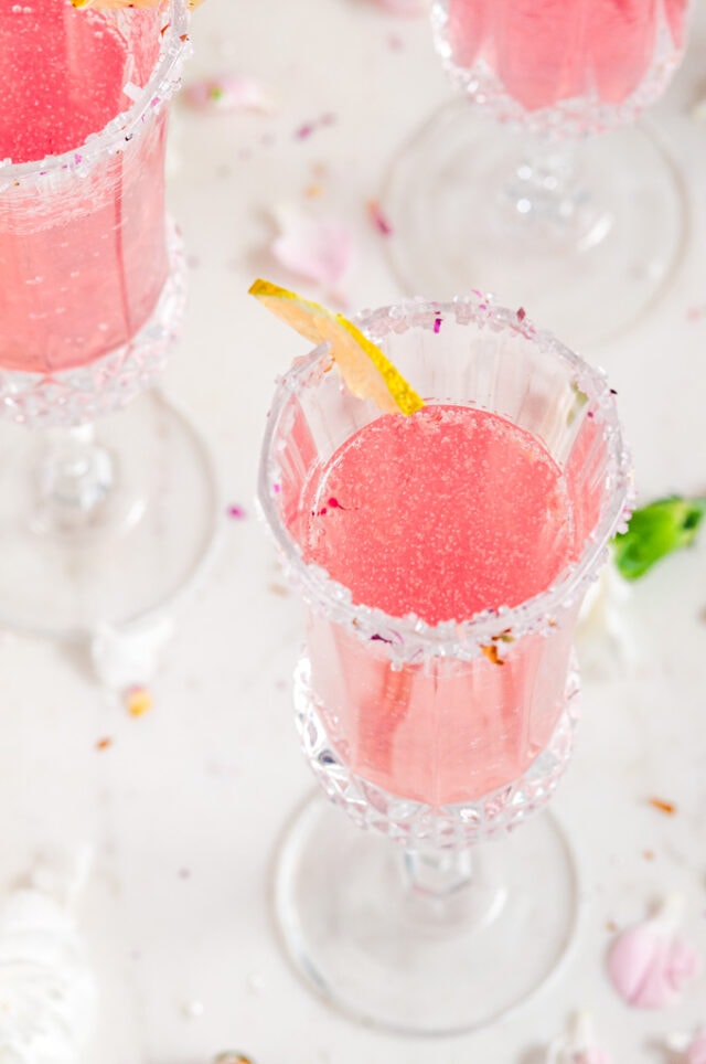 Sparkling Raspberry Rose Spritzer - Aberdeen's Kitchen