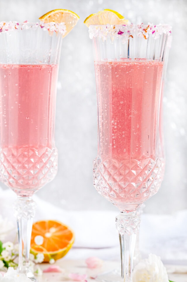 Sparkling Raspberry Rose Spritzer - Aberdeen's Kitchen