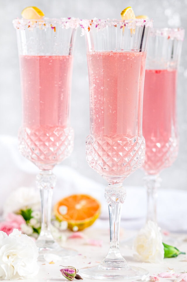 Sparkling Raspberry Rose Spritzer - Aberdeen's Kitchen