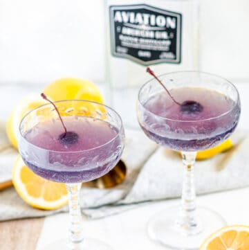 Classic Aviation Cocktail - Aberdeen's Kitchen
