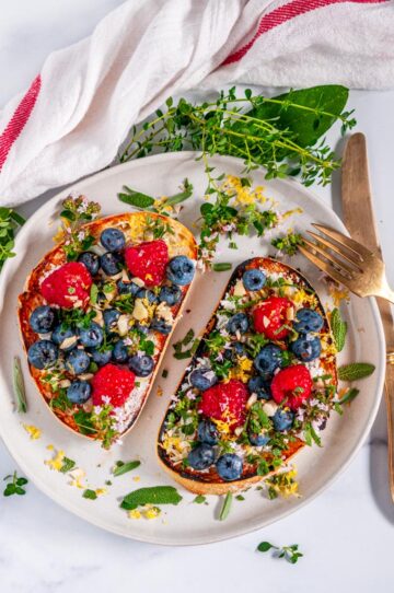 Lemon Berry Breakfast Toast - Aberdeen's Kitchen