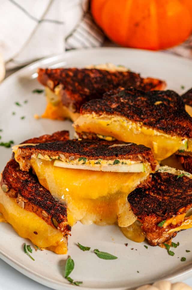 Pumpkin Grilled Cheese Sandwich - Aberdeen's Kitchen