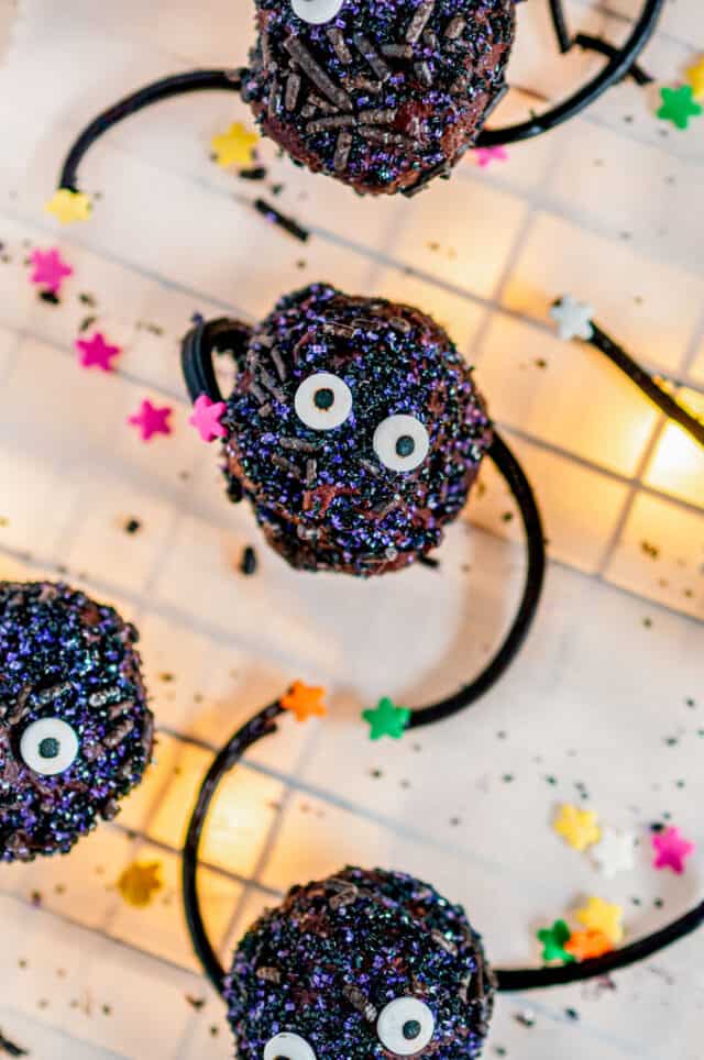 Soot Sprite Chocolate Truffles (Spirited Away) - Aberdeen's Kitchen
