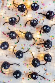 Soot Sprite Chocolate Truffles (Spirited Away) - Aberdeen's Kitchen