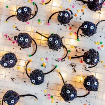 Soot Sprite Chocolate Truffles (Spirited Away) - Aberdeen's Kitchen