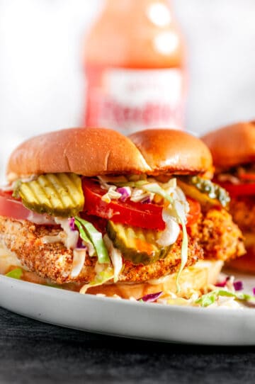 Panko Crusted Spicy Chicken Sandwiches - Aberdeen's Kitchen