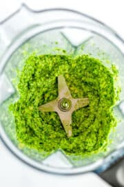 Easy Kale Basil Pesto - Aberdeen's Kitchen