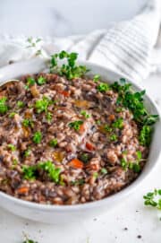 Vegetable Wild Rice Risotto - Aberdeen's Kitchen