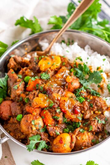 Instant Pot Beef Curry - Aberdeen's Kitchen
