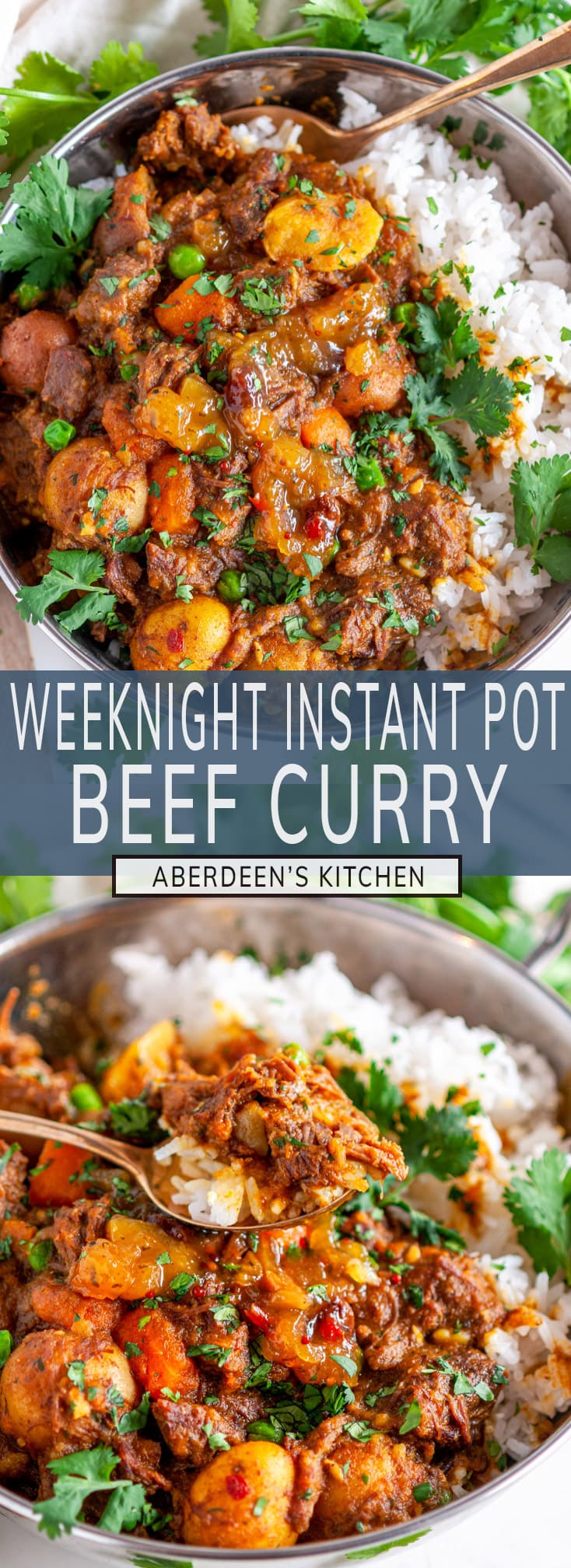 Instant Pot Beef Curry - Aberdeen's Kitchen
