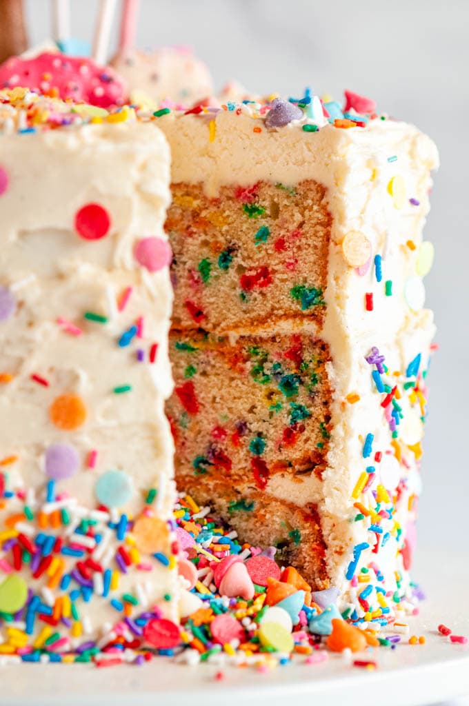 Birthday Surprise Confetti Cake-12 - Aberdeen's Kitchen