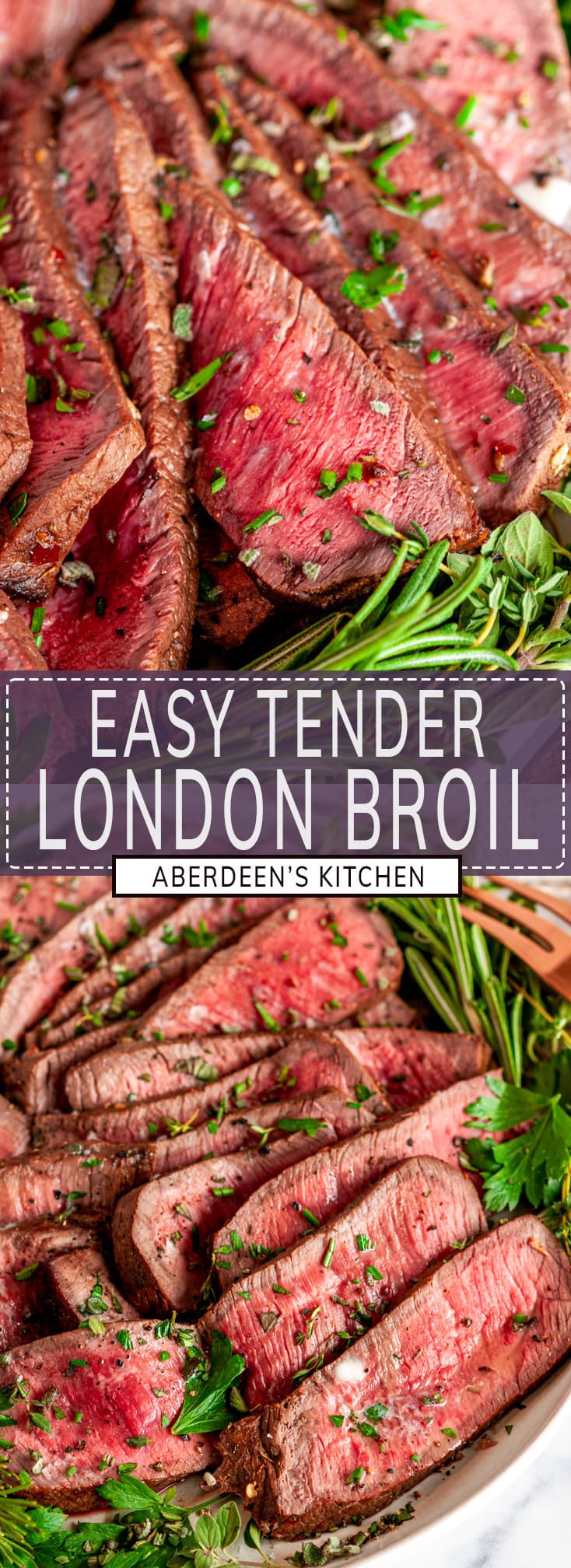 Easy Tender London Broil - Aberdeen's Kitchen
