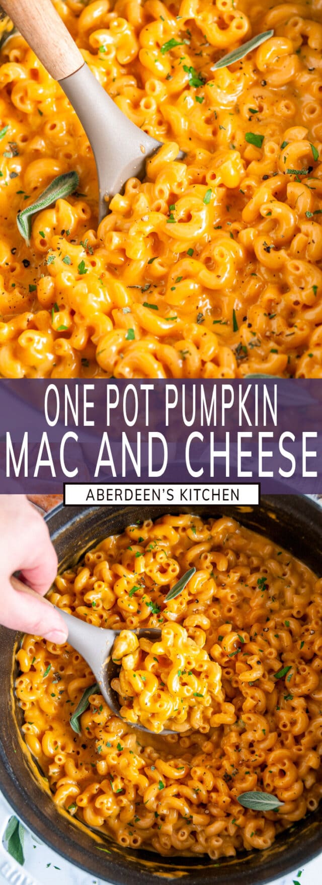 One-Pot-Pumpkin-Mac-and-Cheese - Aberdeen's Kitchen