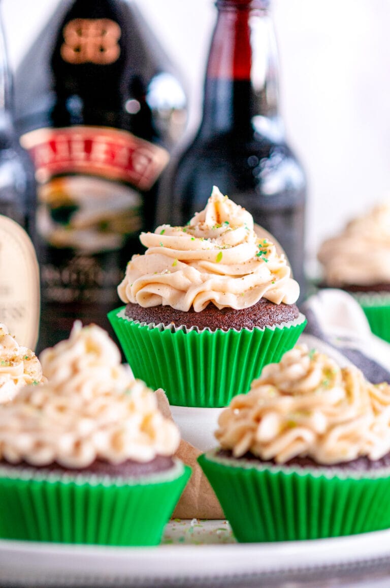 Guinness Chocolate Cupcakes with Bailey's Buttercream Frosting ...