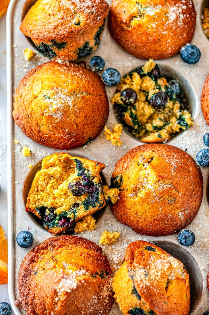 Orange Blueberry Muffins - Aberdeen's Kitchen