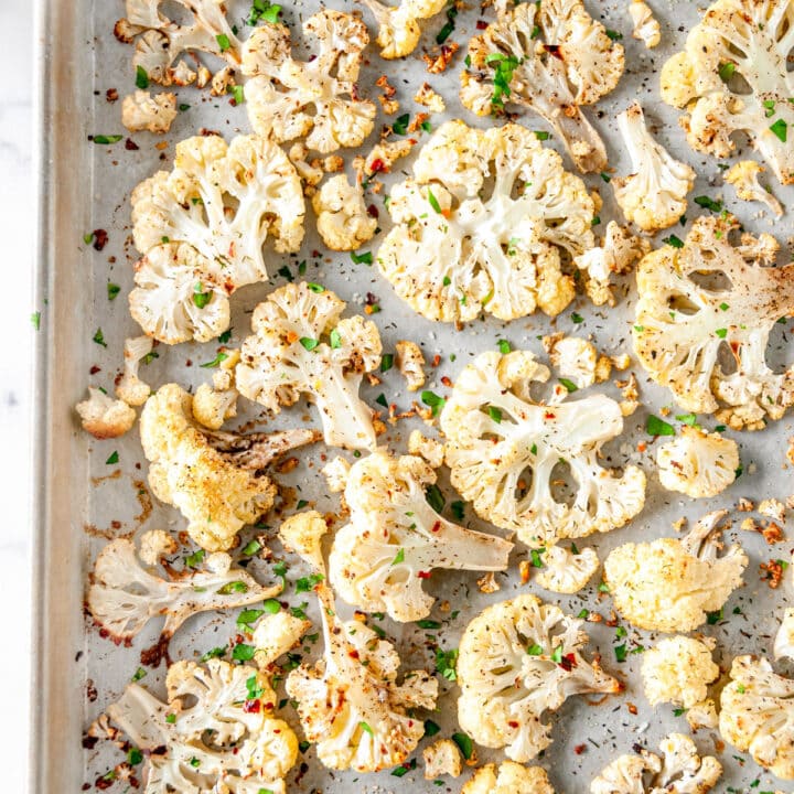 4-Ingredient Roasted Cauliflower - Aberdeen's Kitchen