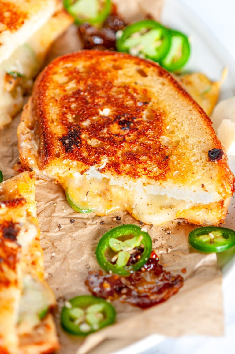 Spicy Grilled Cheese Sandwich - Aberdeen's Kitchen