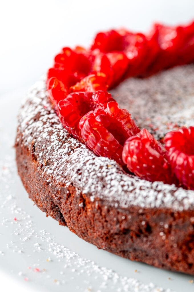 Chocolate Raspberry Flourless Cake - Aberdeen's Kitchen