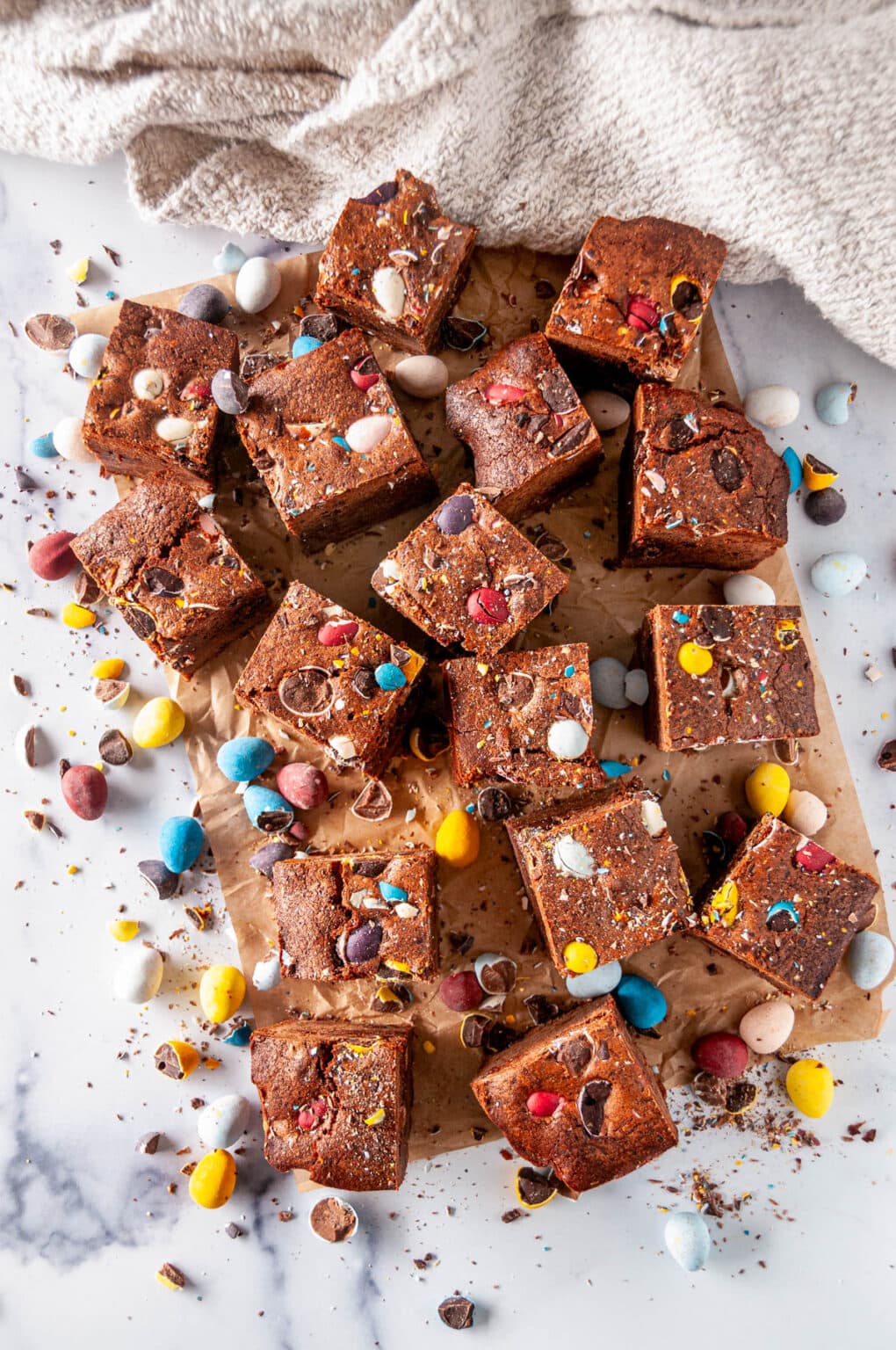 Deliciously Fudgy Easter Brownies - Aberdeen's Kitchen