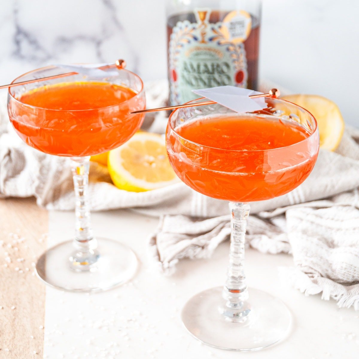 Paper Plane Cocktail - Aberdeen's Kitchen