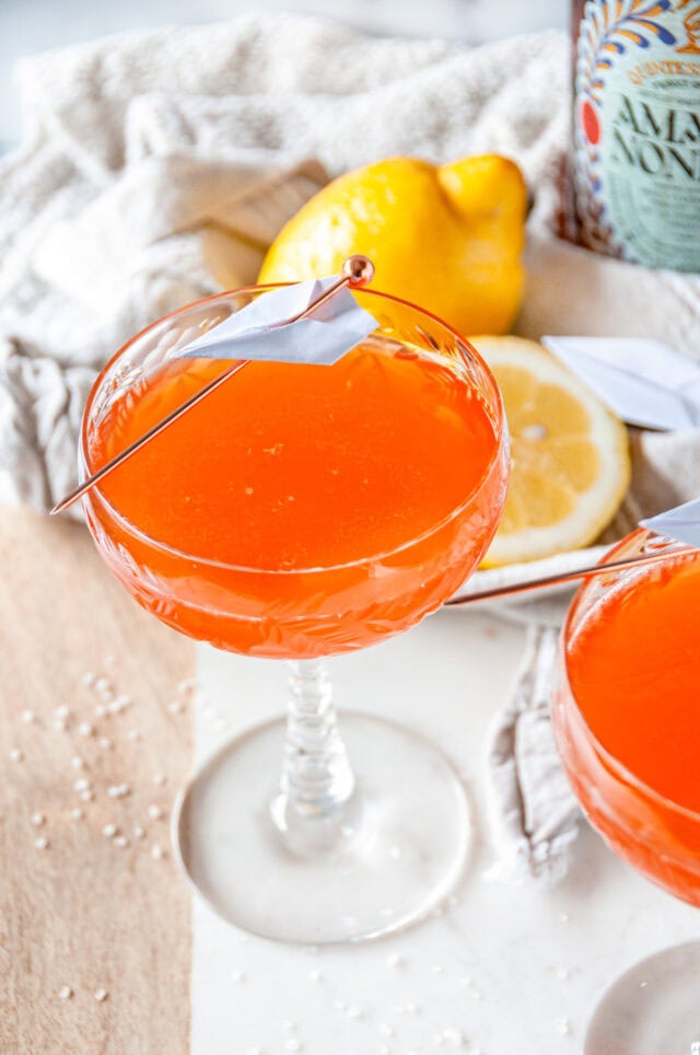 Paper Plane Cocktail - Aberdeen's Kitchen