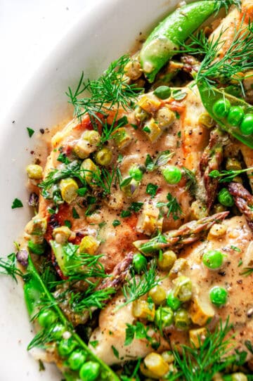 Spring Skillet Chicken Primavera - Aberdeen's Kitchen
