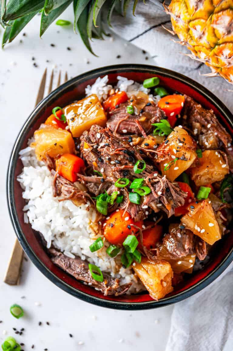 Slow Cooker Hawaiian Pot Roast - Aberdeen's Kitchen