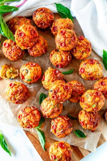Mini Pizza Muffins - Aberdeen's Kitchen